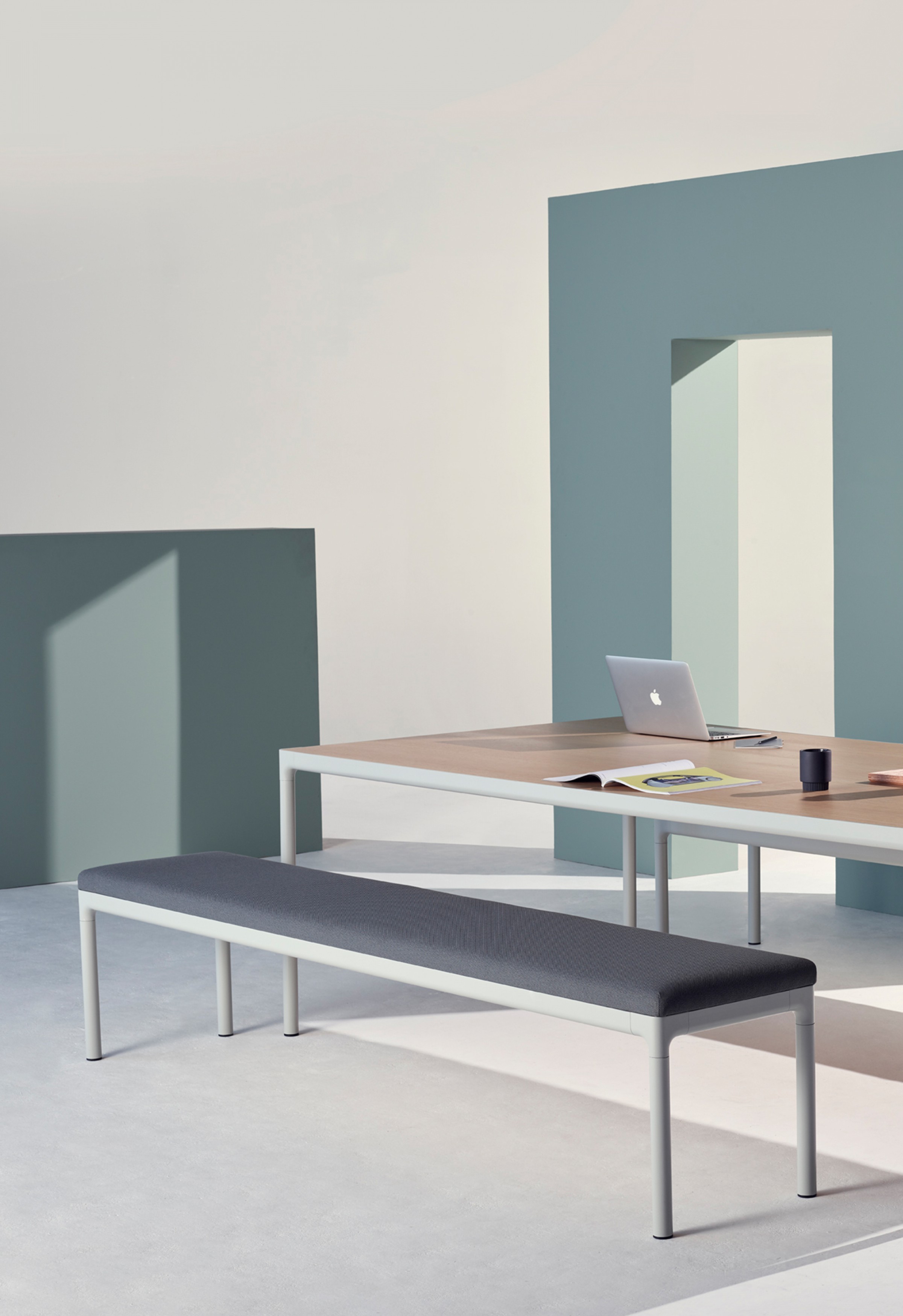 Pearson Lloyd Edge Dining Bench by Pearson Lloyd | Modus Furniture